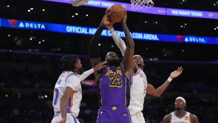 What channel is Thunder vs. Lakers on today? Time, TV schedule, live stream to watch Sunday NBA game
