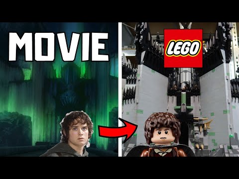 I built Minas Morgul in LEGO!