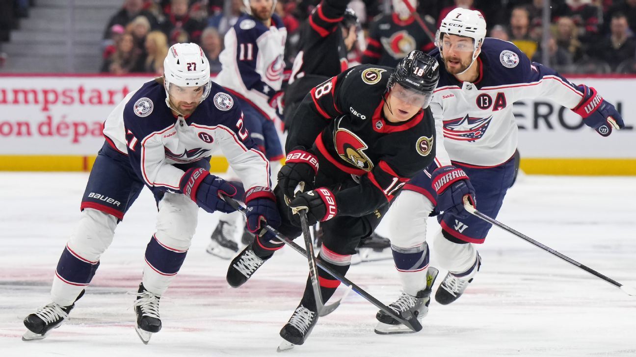 NHL playoff standings: Key games Sunday for wild-card races