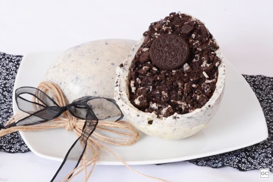 Ovo de colher de Oreo® para presentear quem você ama