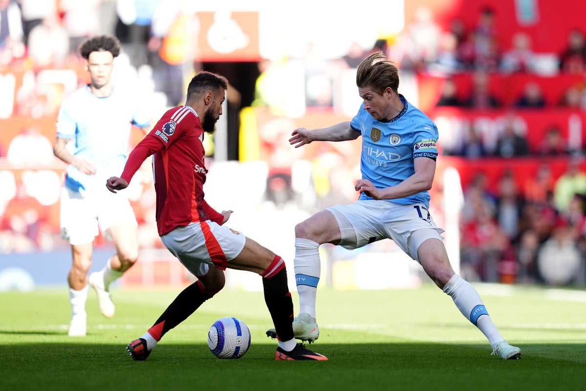 Man Utd vs Man City LIVE: Premier League derby finished in a dull ...