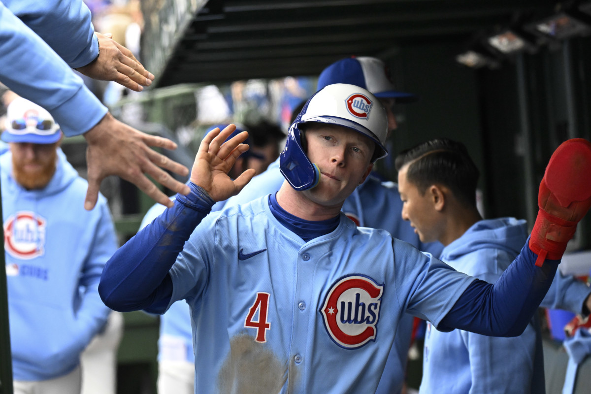 Cubs Fans React to Debut of New 'Baby Blues' Uniform
