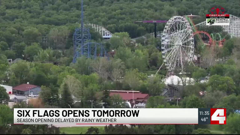 Six Flags St. Louis opens Sunday