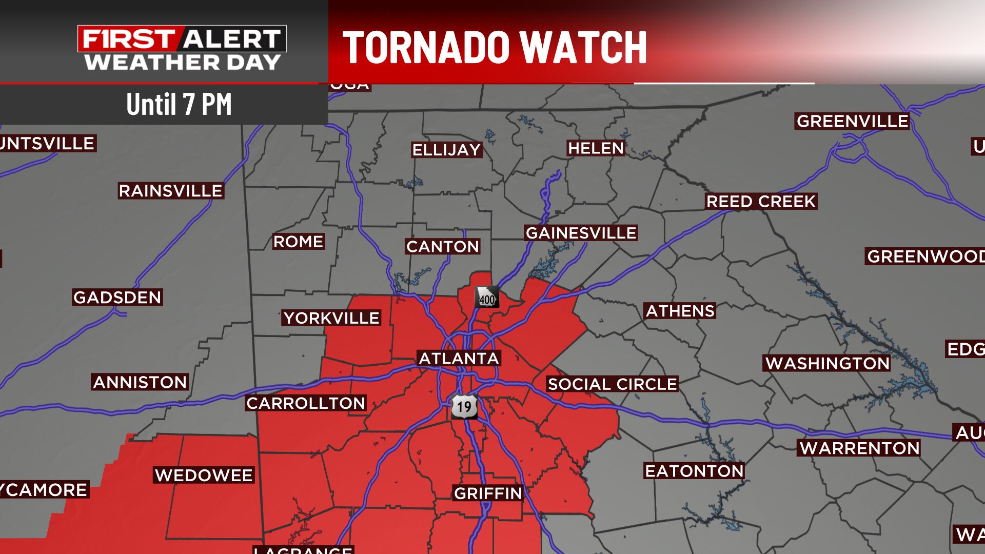 STREAM LIVE: Tornado watch, severe thunderstorm warning issued in metro ...