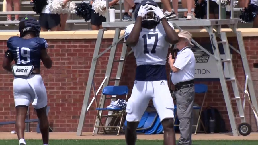 Georgia Southern offense shines in spring game