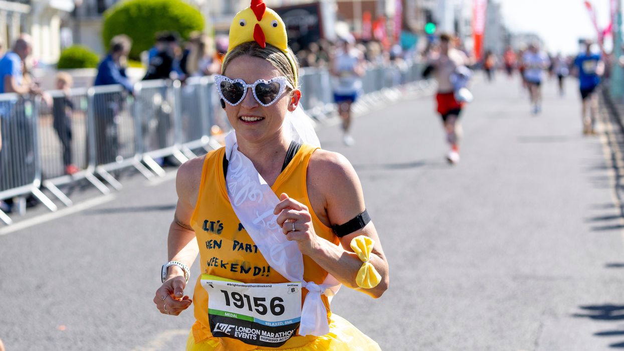 Bride-to-be comes third in marathon halfway through hen-do