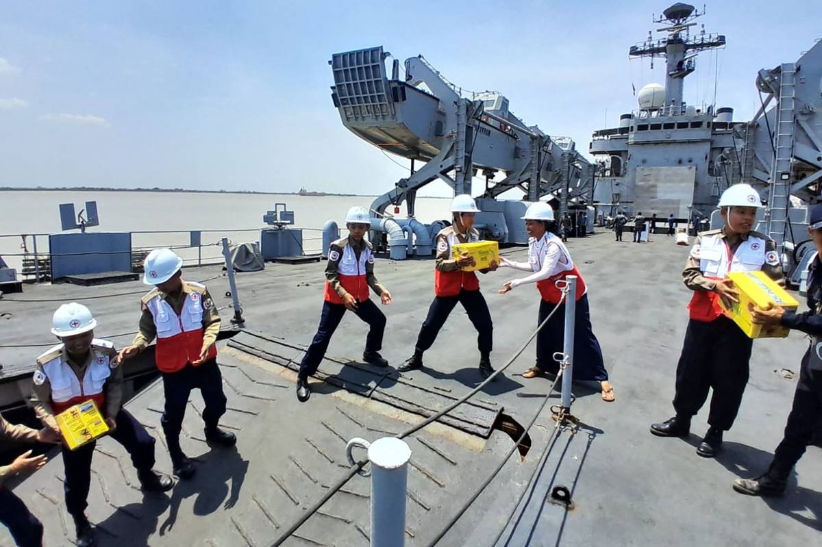 Rains hamper recovery efforts in Myanmar