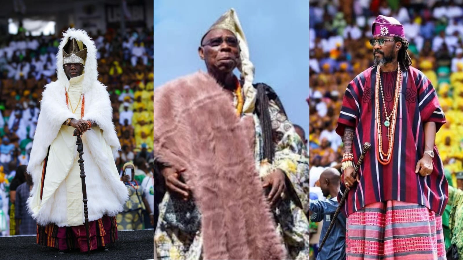 Here are best photos from Lisabi Festival as Obasanjo, others dazzle ...