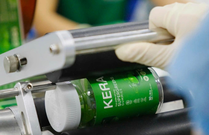 Kẹo rau củ Kera nhuận tràng nhờ thuốc xổ