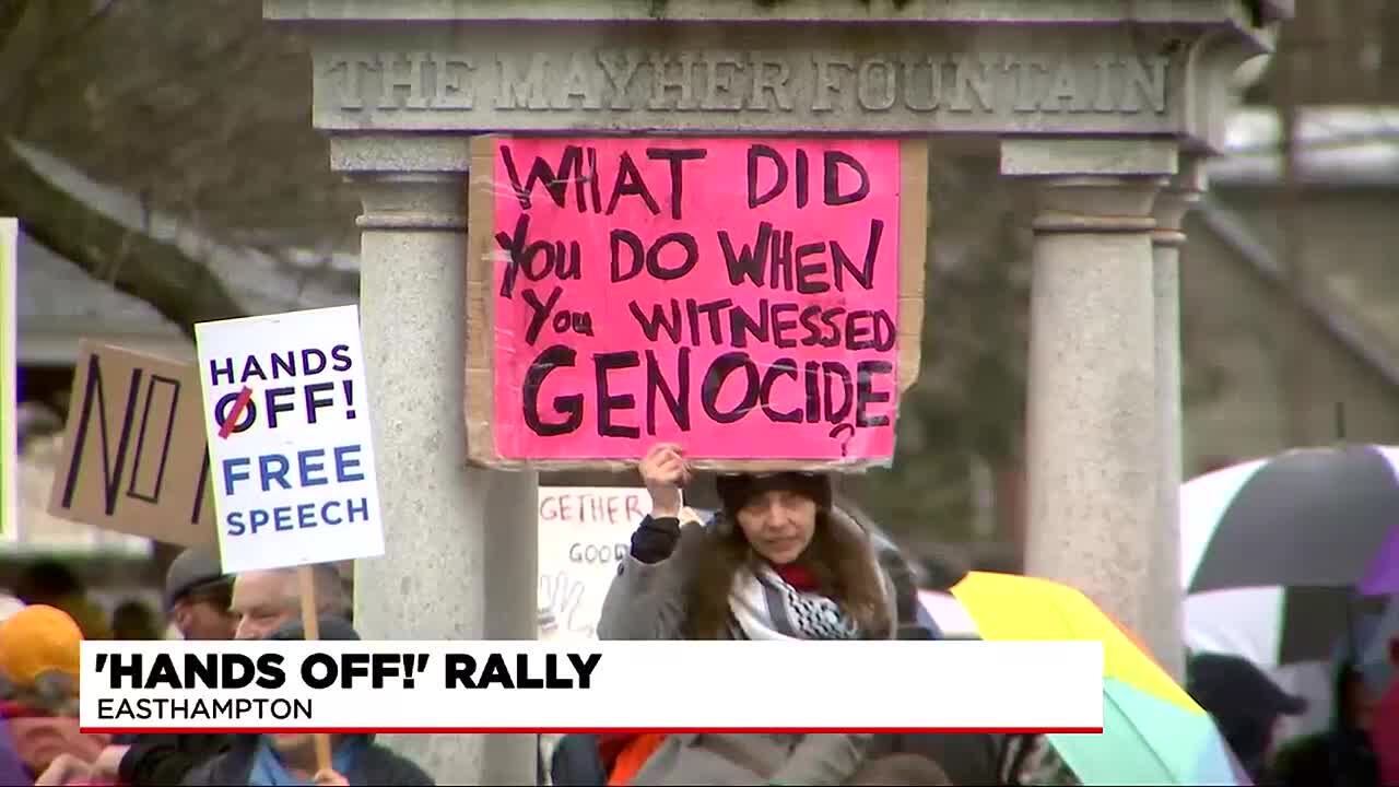 ‘Hands Off’ rallies held in western Massachusetts protesting Trump ...