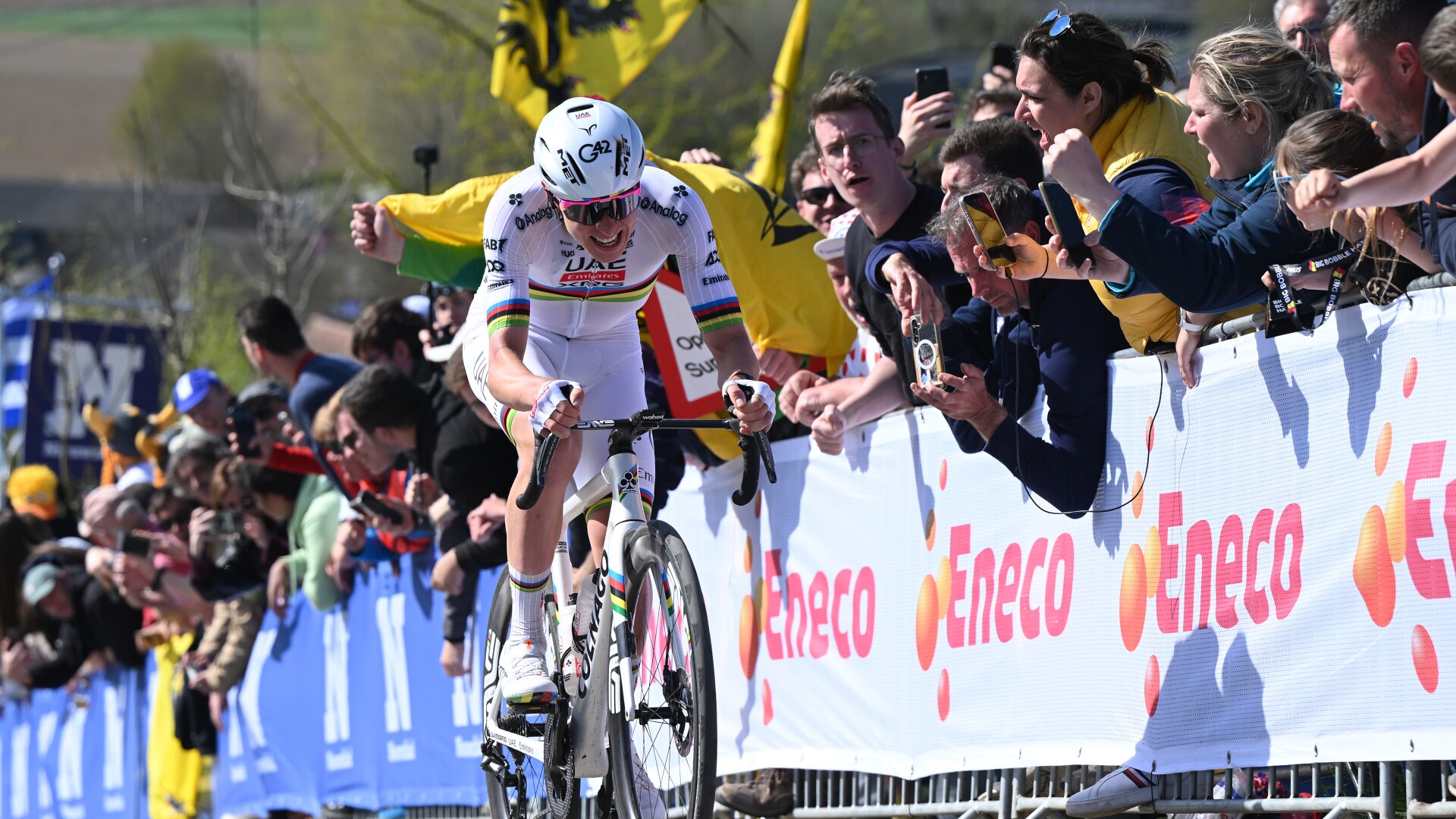 Pogacar wins Tour of Flanders with another solo attack