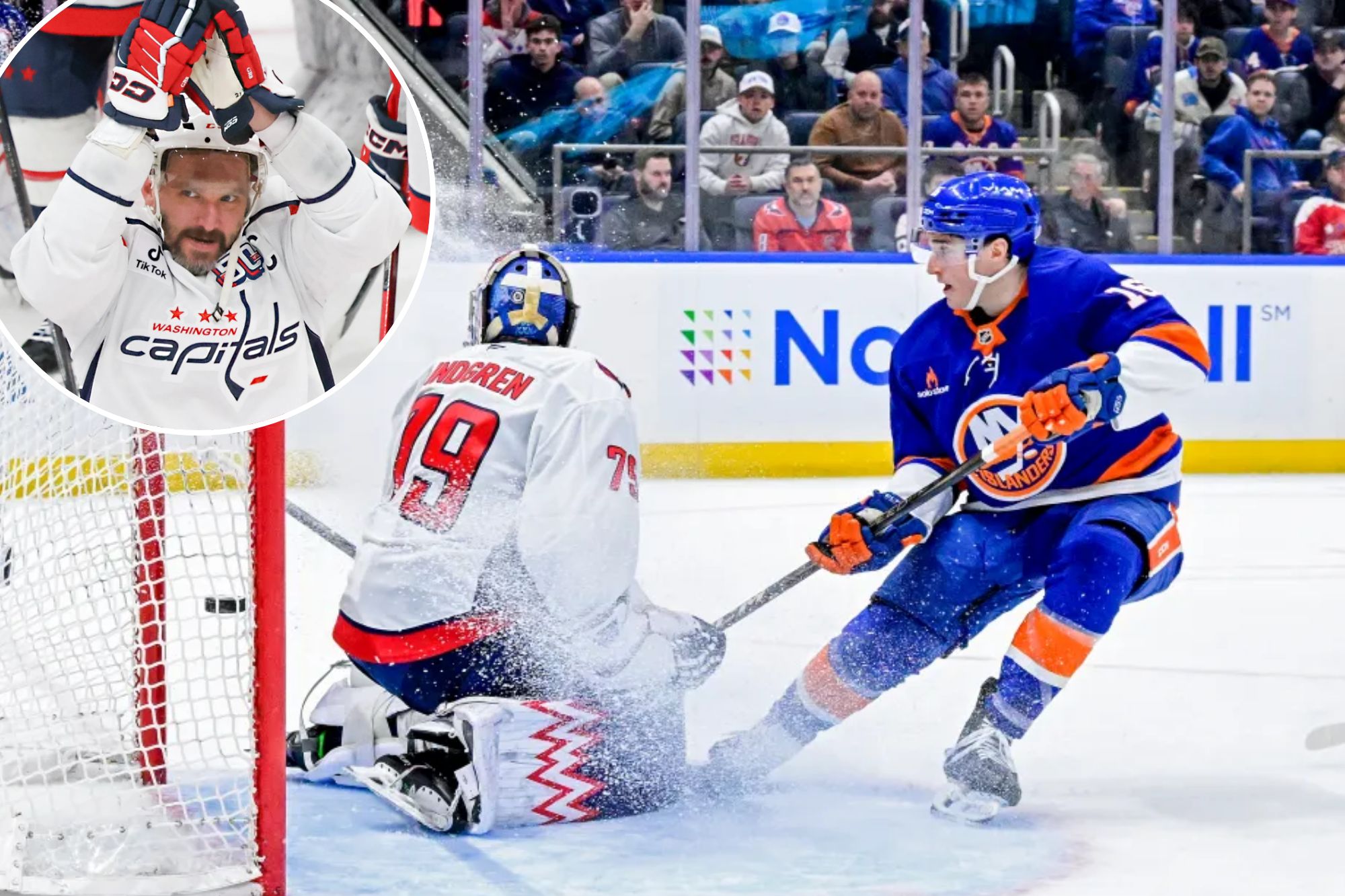 Alex Ovechkin’s record-breaking goal doesn’t stop Islanders from ...