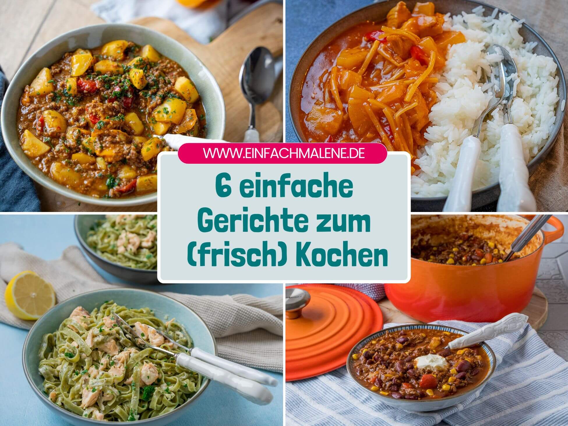 6 einfache Gerichte - ohne Maggi-Fix kochen
