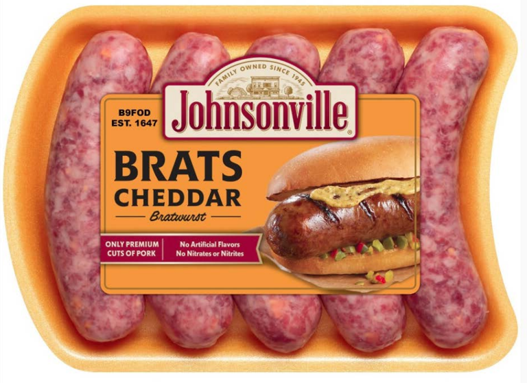 Check your freezer: Johnsonville recalls cheddar brats in 10 states ...