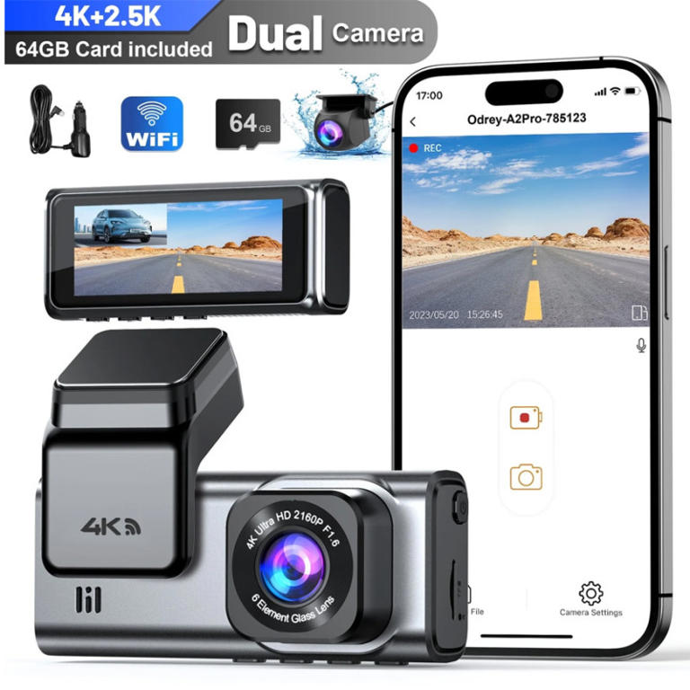Walmart's 'Excellent' Dual Dash Cam Is on Sale for $65, and the ...