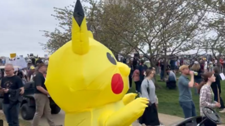 ‘Pika Pika, Back Off!’ - Pikachu Steals Global Spotlight Amid Protests ...