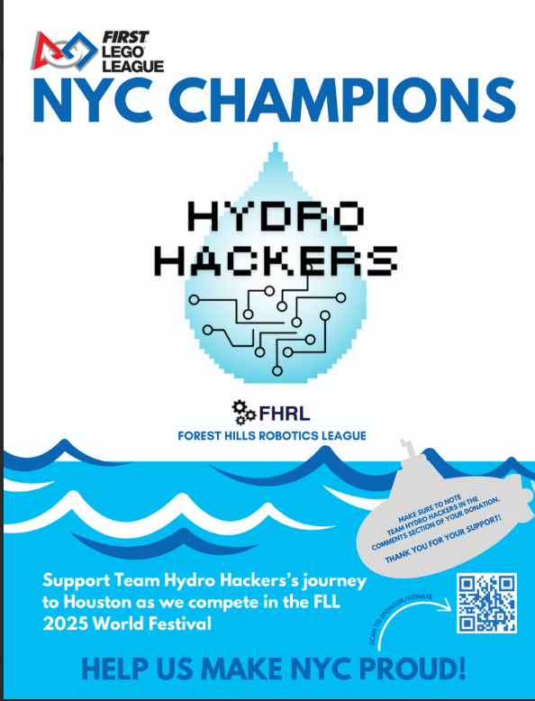 Forest Hills Robotics team to represent NYC at global FIRST LEGO League ...