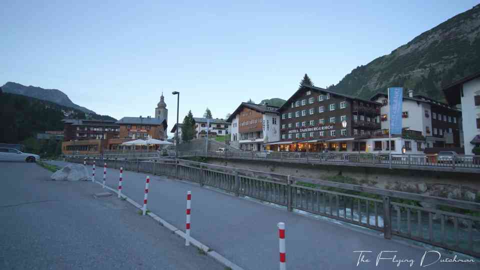 Lech Austria - A Beautiful Evening Walk With Luxury Hotels For The Rich ...