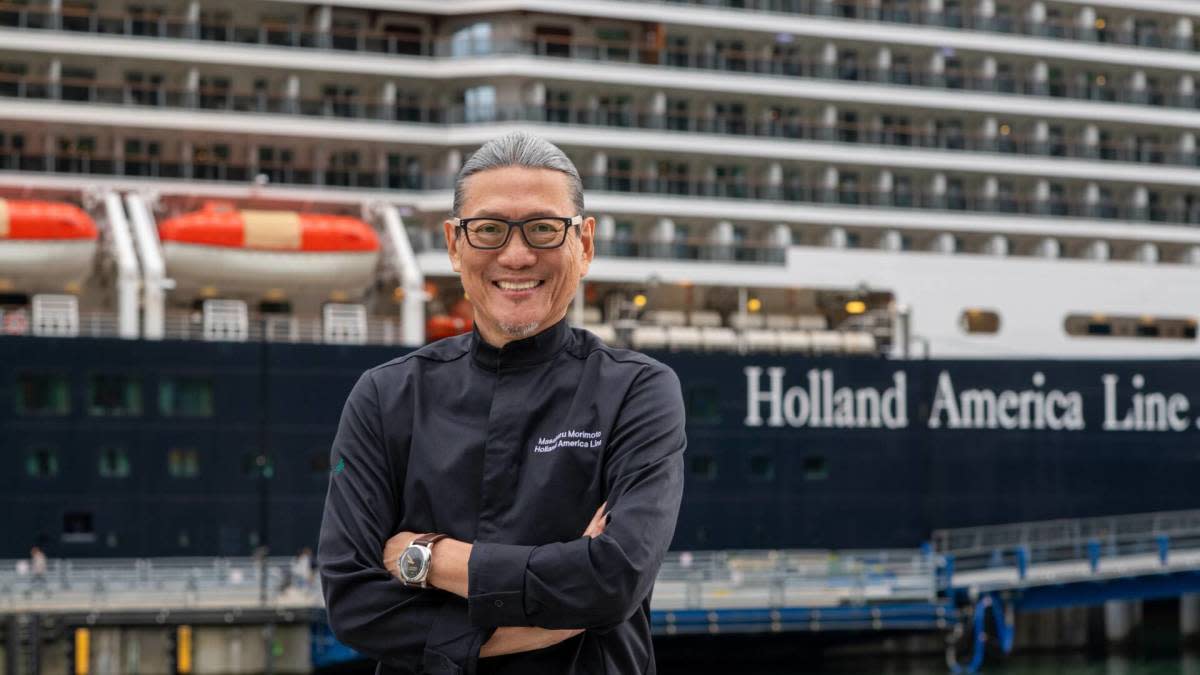 Iron Chef sets massive food record on Holland America cruise ship