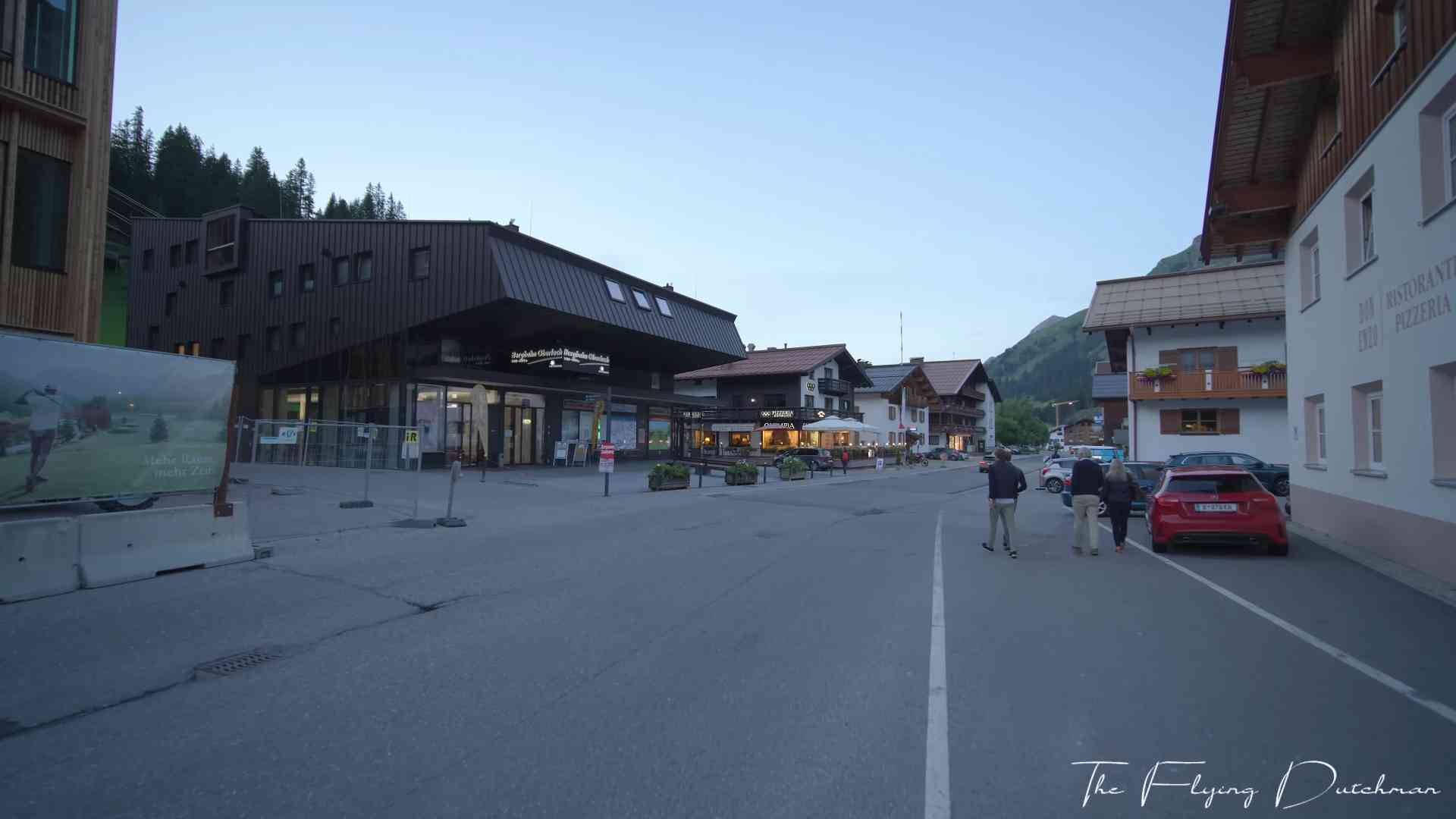 Lech, Austria – A Serene Evening Walk in the Alps’ Most Exclusive Ski ...