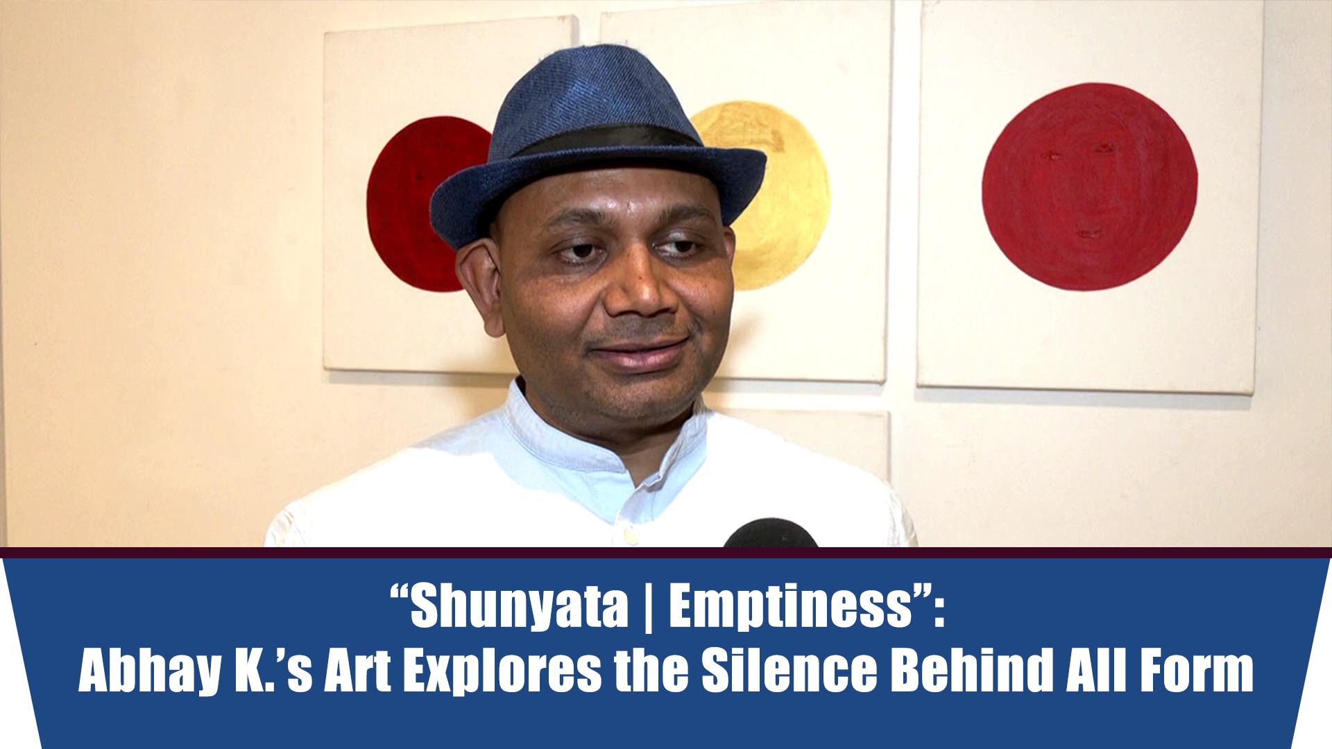 “Shunyata | Emptiness”: Abhay K.’s Art Explores the Silence Behind All Form
