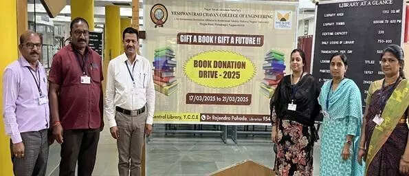 YCCE organises book donation drive to enhance library resources