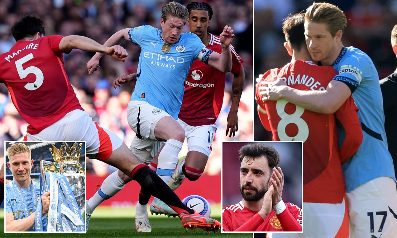 Man United captain Bruno Fernandes pays glowing tribute to Kevin De ...