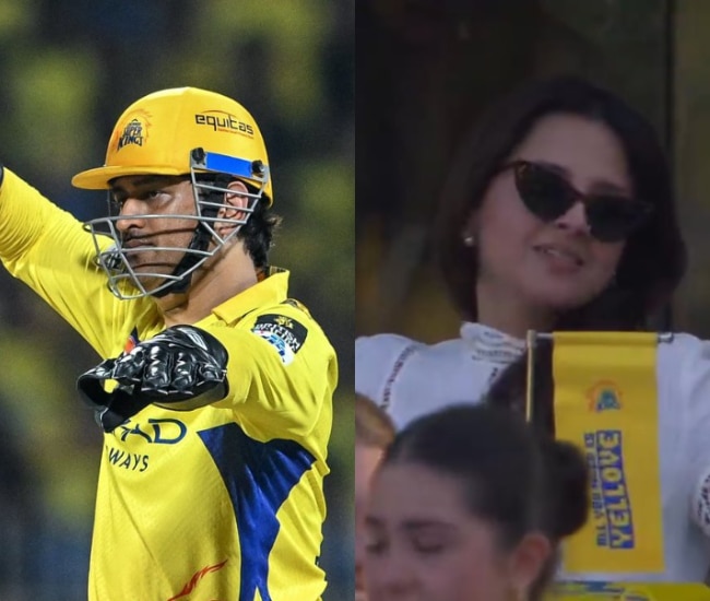 Sakshi Dhoni lashes out over Mukesh Choudhary's blunder against DC in IPL 2025, MS Dhoni's anger ...