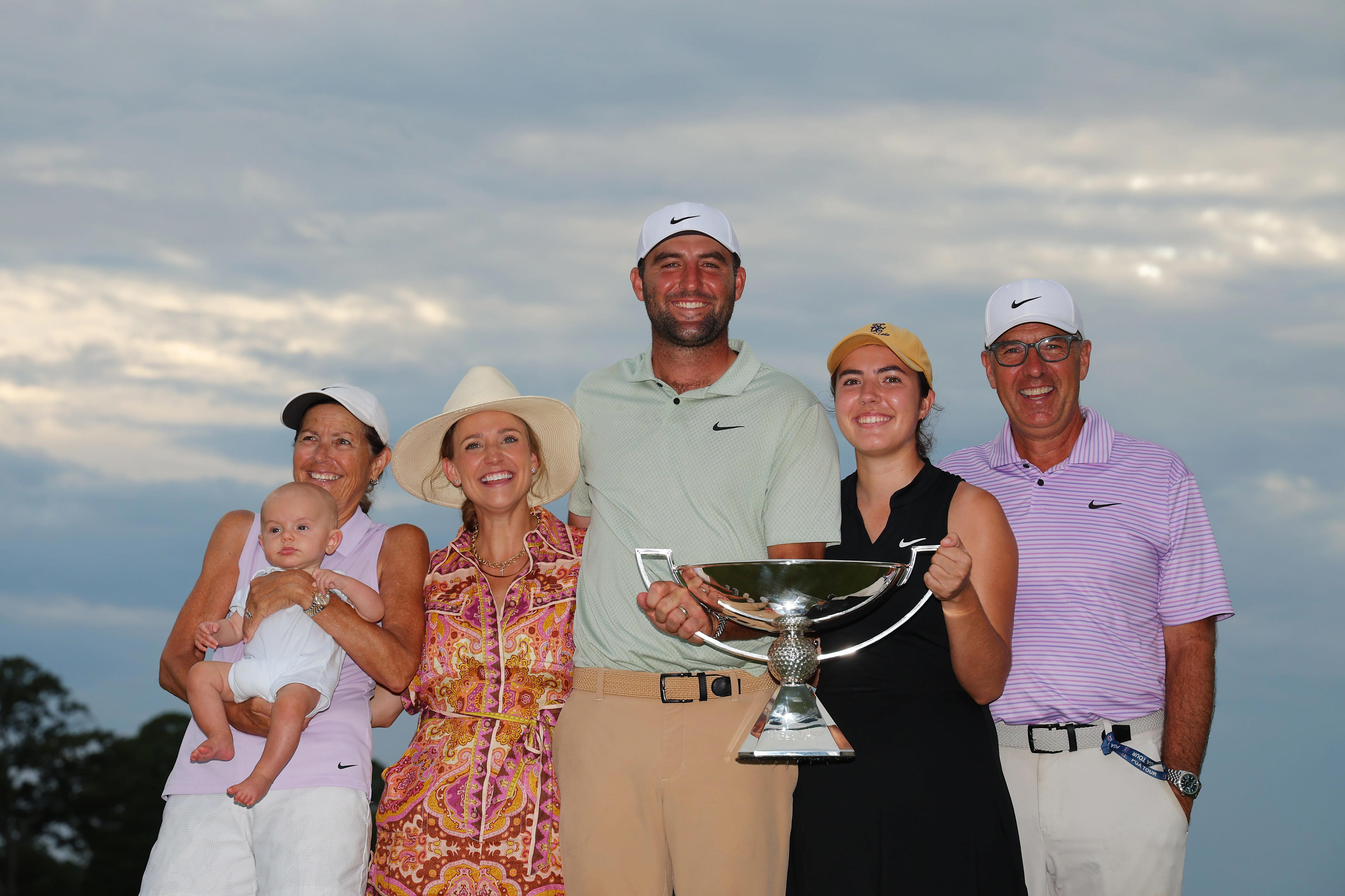 Scottie Scheffler plays Augusta National with the one family member who ...
