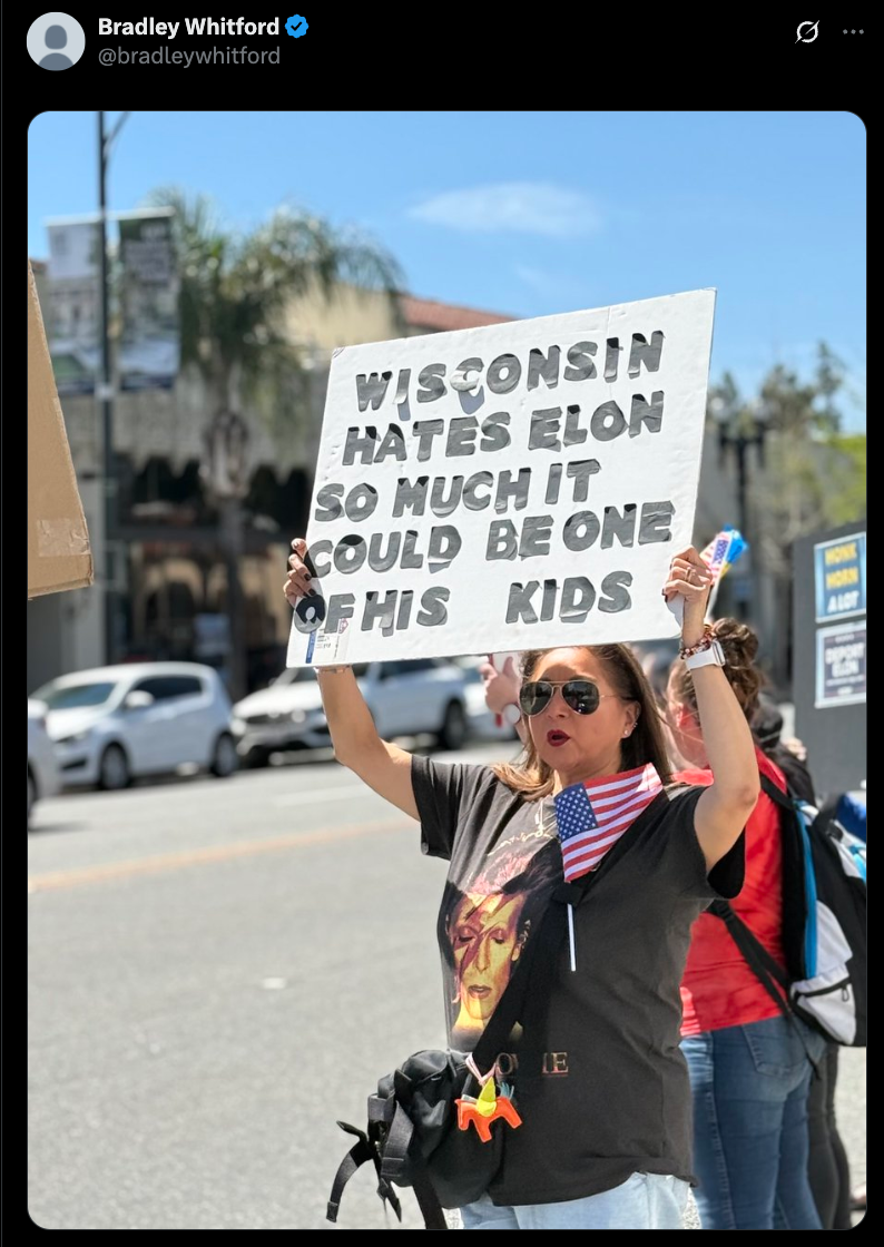 Best signs from the nationwide Hands Off protests denouncing the Trump ...