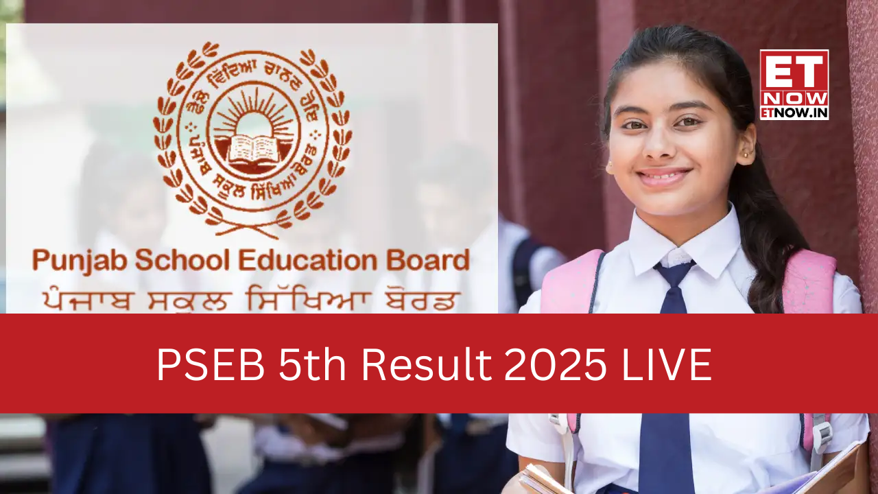 PSEB 5th Result 2025 Live Updates: Punjab Board Class 5 result likely ...