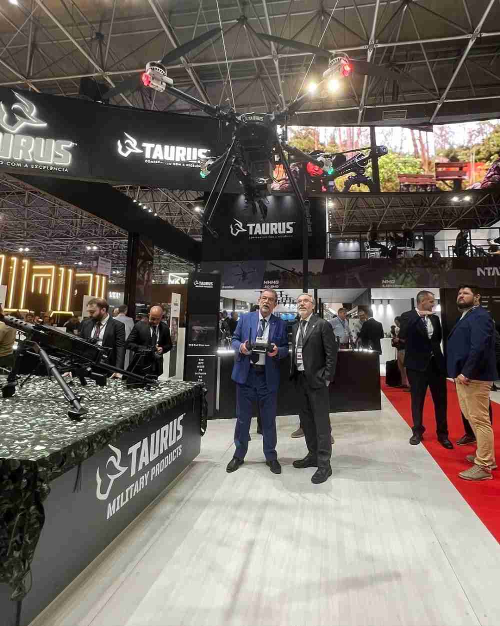 Taurus reveals drone armed with a rifle and AI for military and police ...