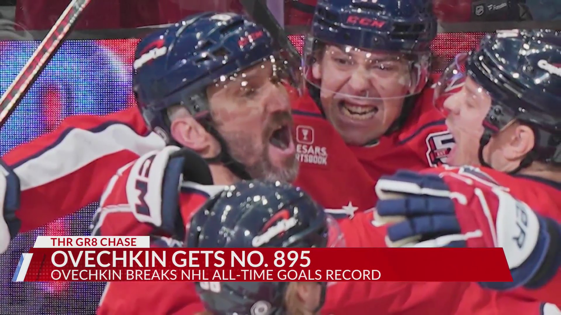 Alex Ovechkin breaks NHL all-time goals record