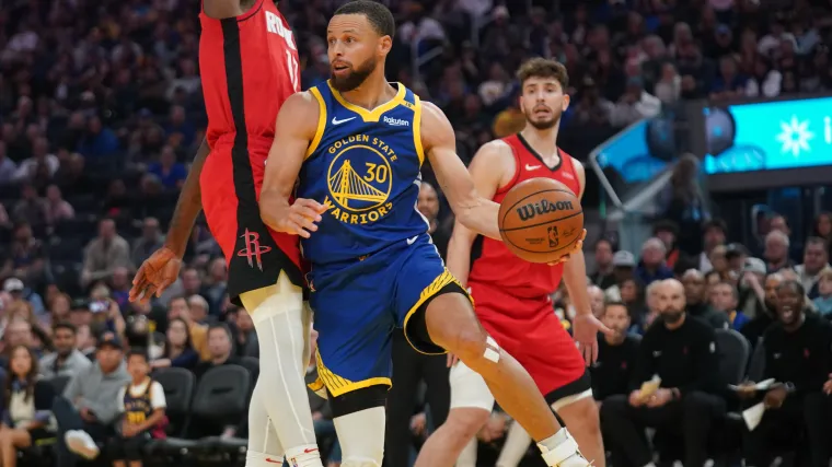 Warriors' Steph Curry's points total tonight can be counted on one hand ...