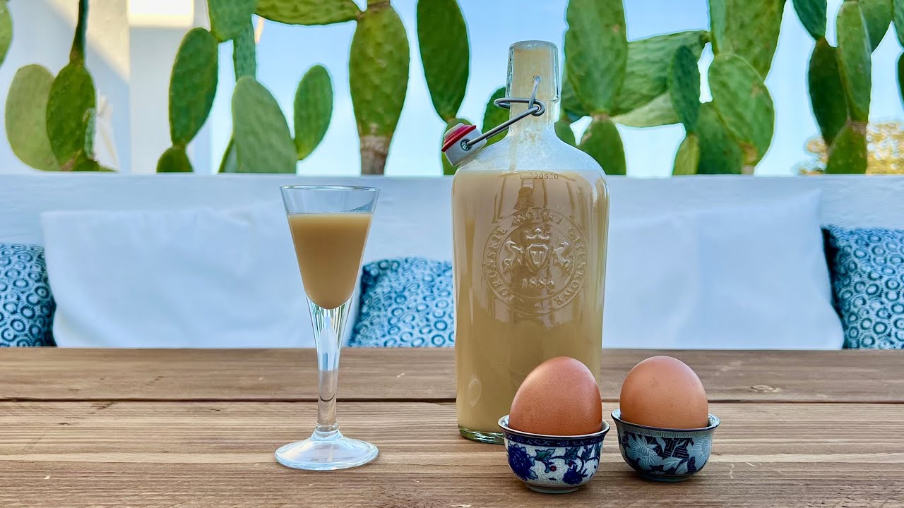 VOV Eggnog Italian Liquor Homemade