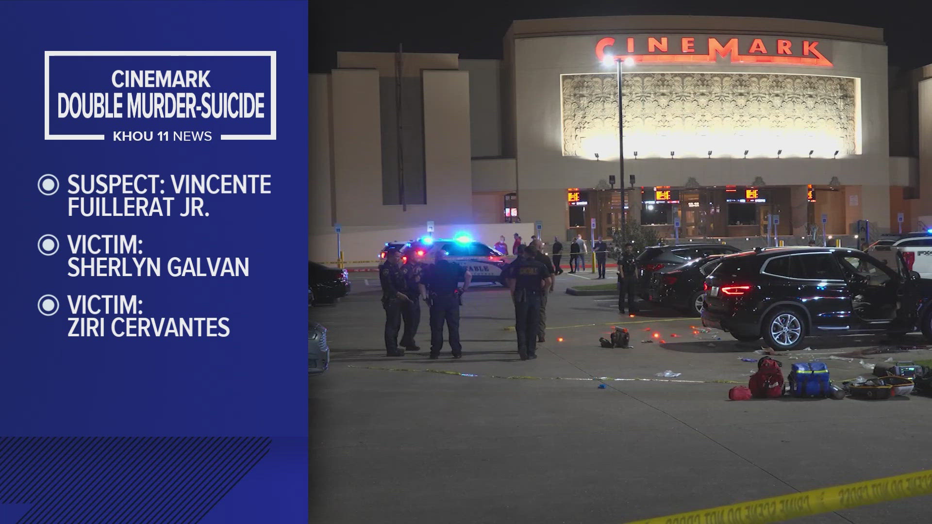 Gunman who killed 2 young women at Webster movie theater dies from self ...