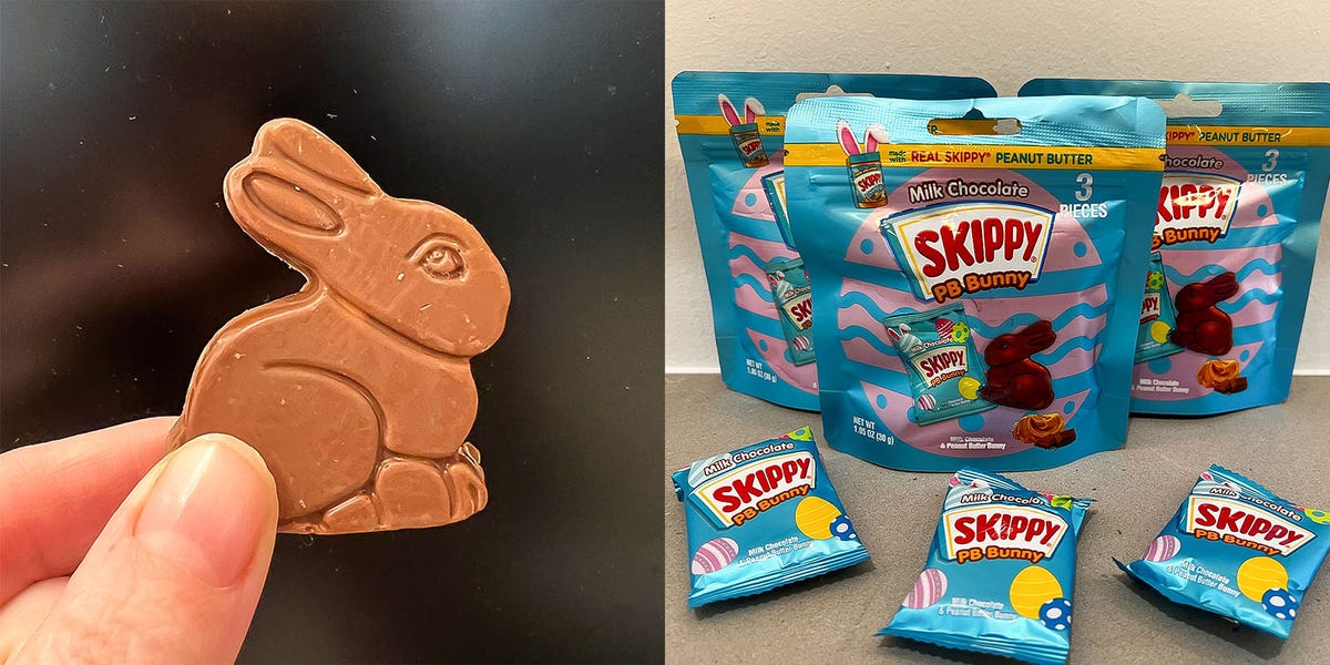 I Tried Skippy's New PB Bunnies To See How They Compare To Reese's Eggs
