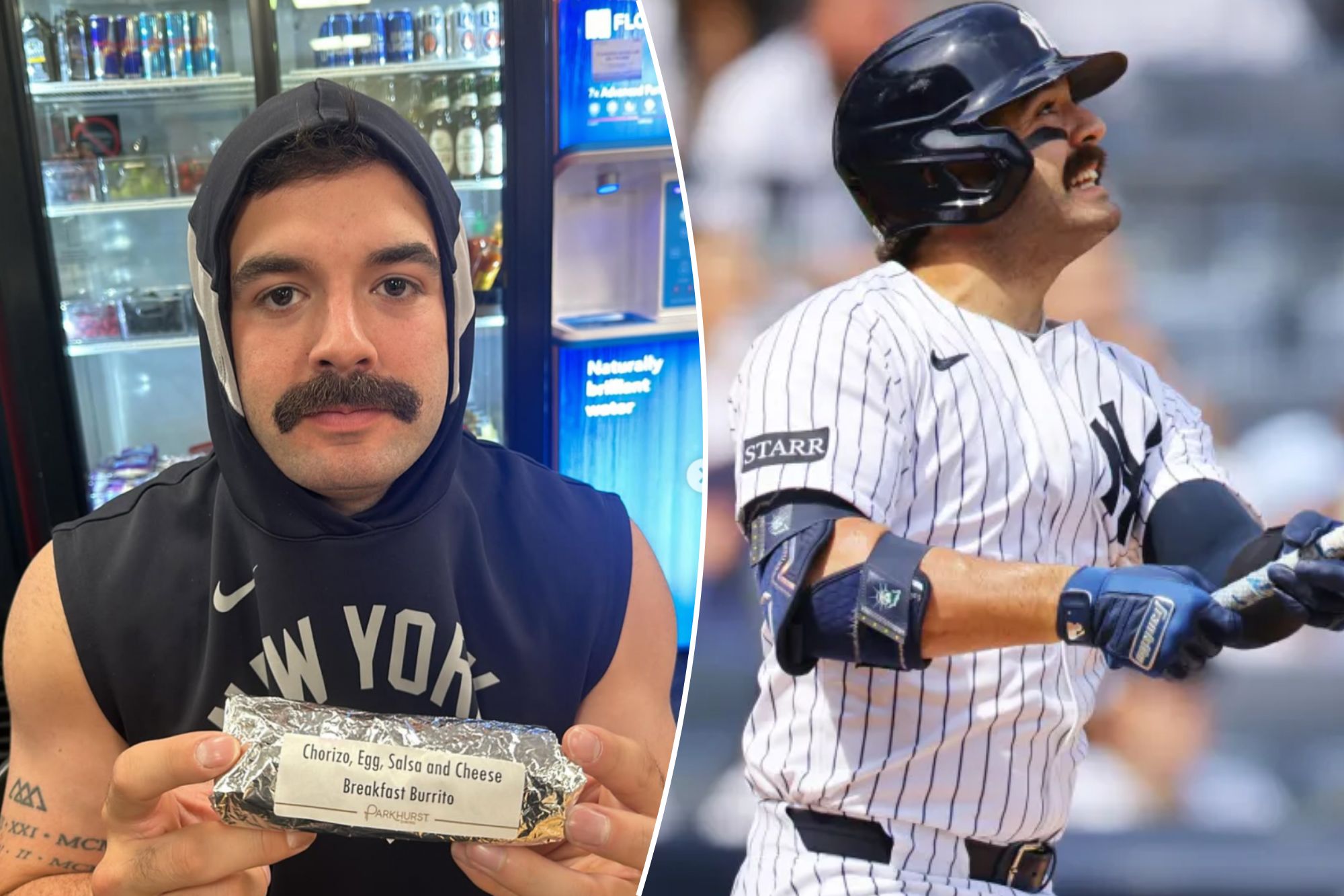 Yankees catcher Austin Wells gains quick following with burrito ...