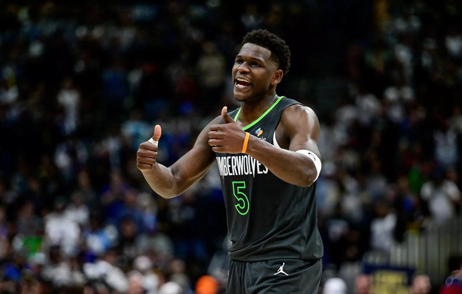 NBA legend applauds Anthony Edwards as he makes NBA history as fifth ...