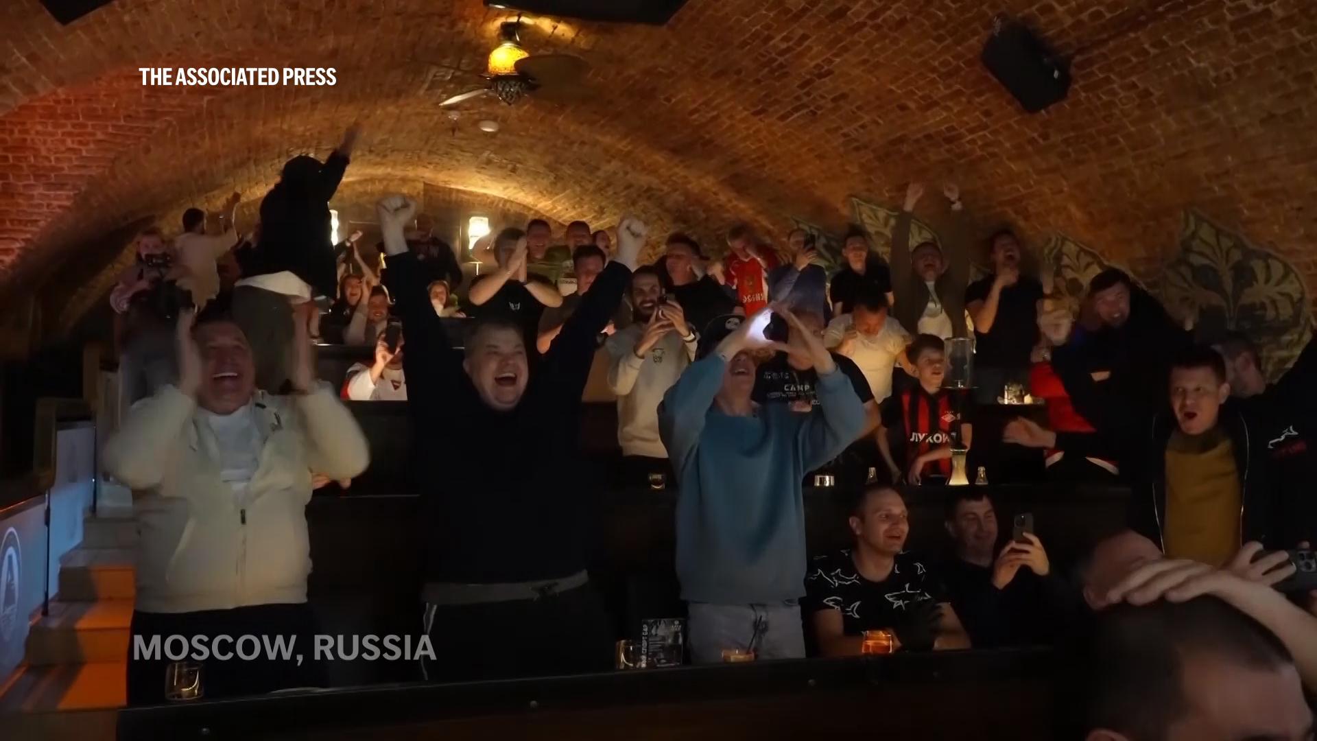 Russians celebrate in Moscow bar as compatriot Ovechkin breaks all-time ...
