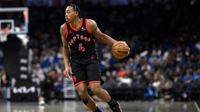 Jonathan Mogbo shines as Raptors snap three-game skid with win over Nets
