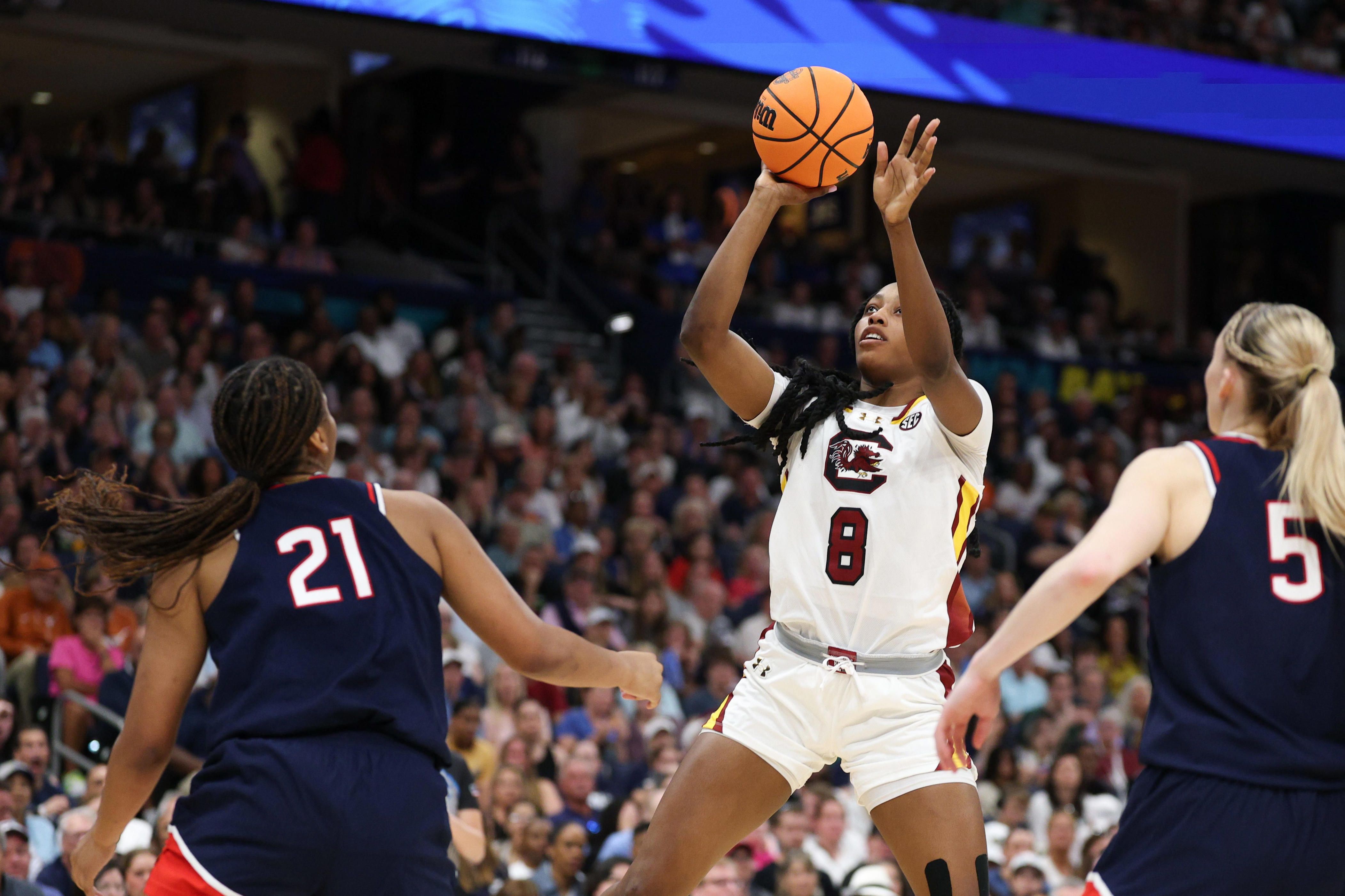 South Carolina vs UConn is back on 2026-27 schedule in Dawn Staley vs ...