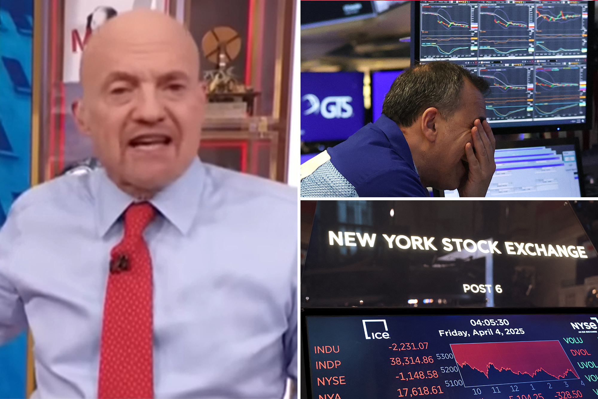 CNBC host Jim Cramer warns of ‘Black Monday’ market crash over Trump ...