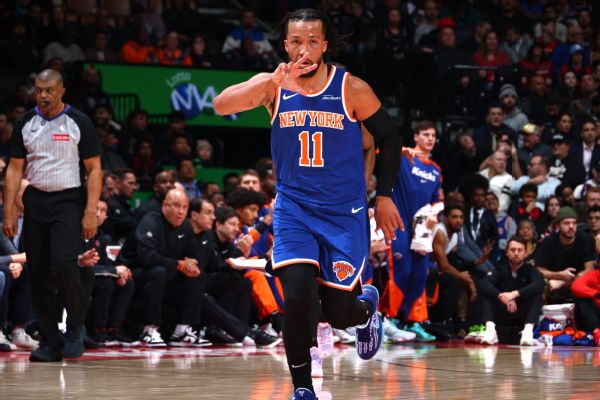 Jalen Brunson returns from ankle sprain as Knicks beat Suns