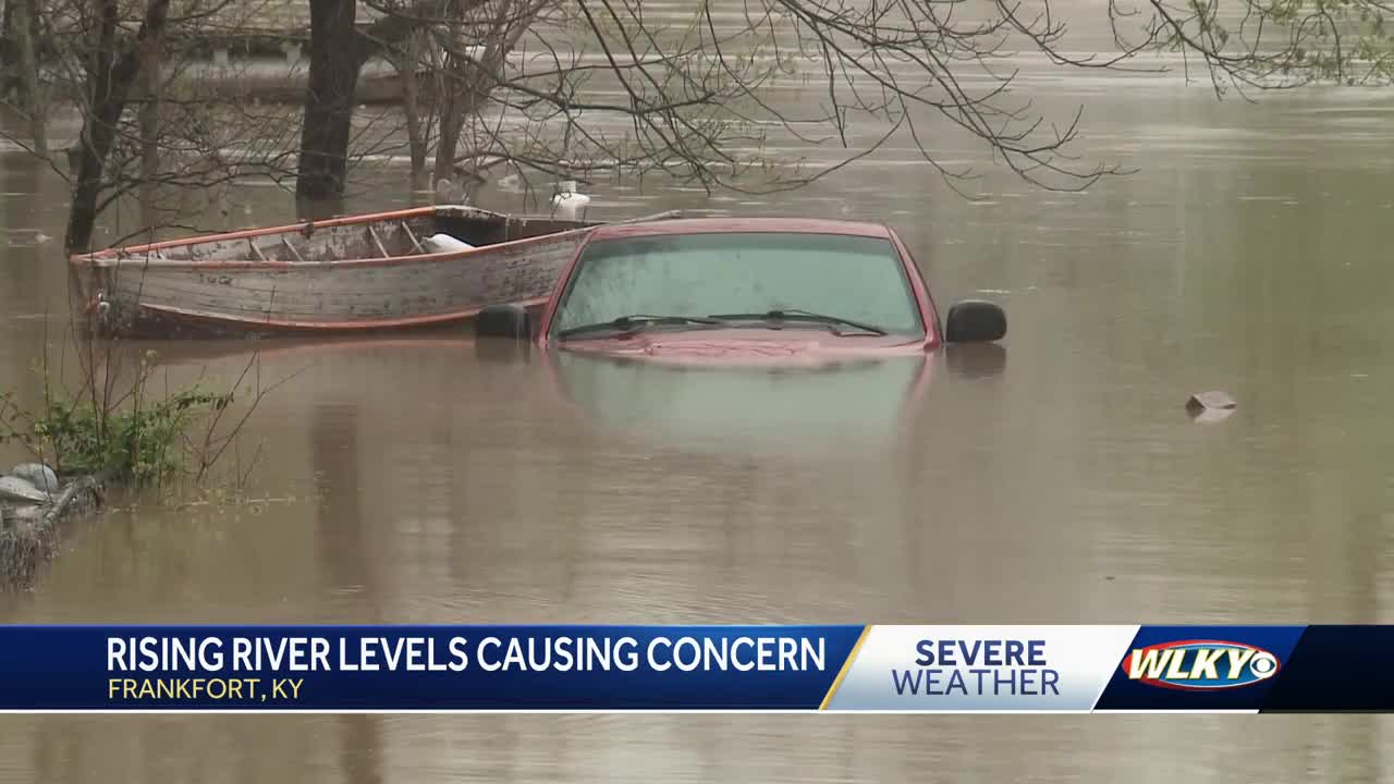 Rising Kentucky River levels cause concern in Frankfort
