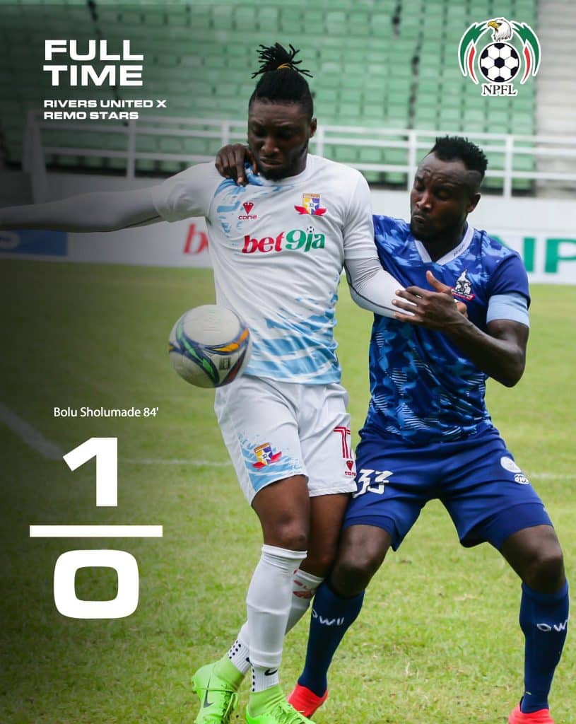 NPFL: Rivers United Defeat Remo To Close Gap As Enyimba Pip Warriors