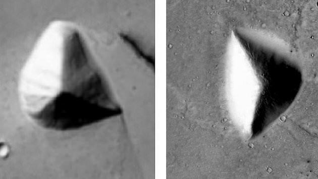 Mysterious Mars structures 'prove there was life on the Red Planet'