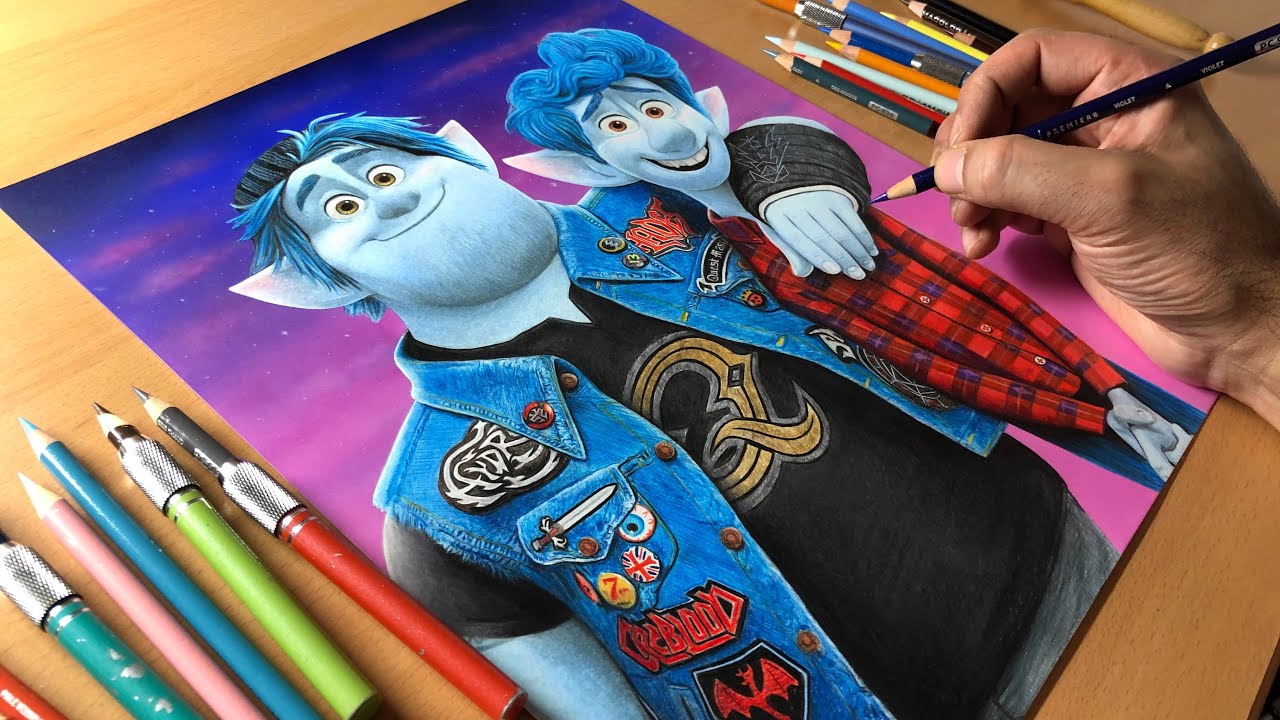 Onward Artwork; Ian & Barley Lightfoot - Timelapse ¦ Artology