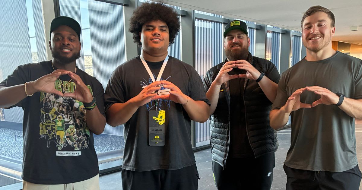 Oregon at the Top For Coveted Mater Dei OL Lex Mailangi