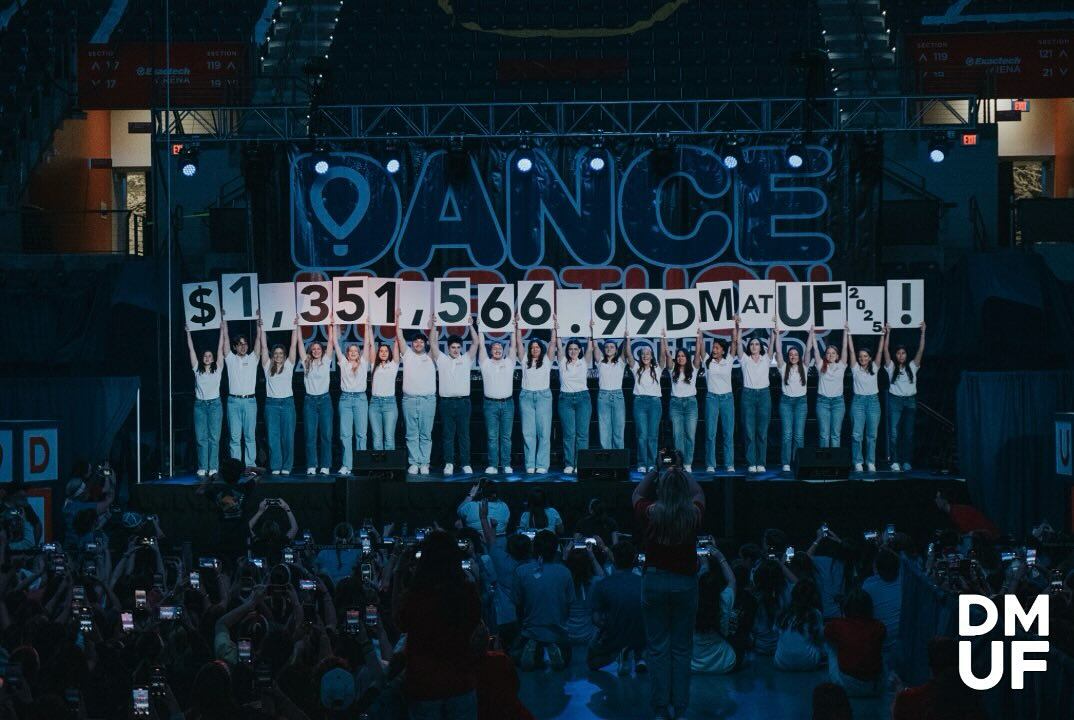 UF Dance Marathon raised over a million dollars for UF Health Shands Children’s Hospital